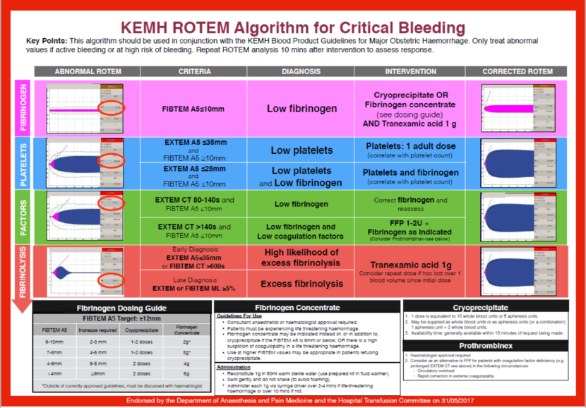 KEMH algorithm - obsgynaecritcare